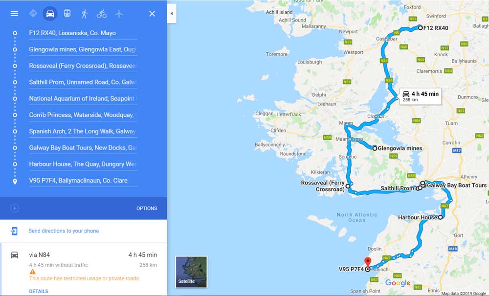 Exploring the County Galway, Ireland